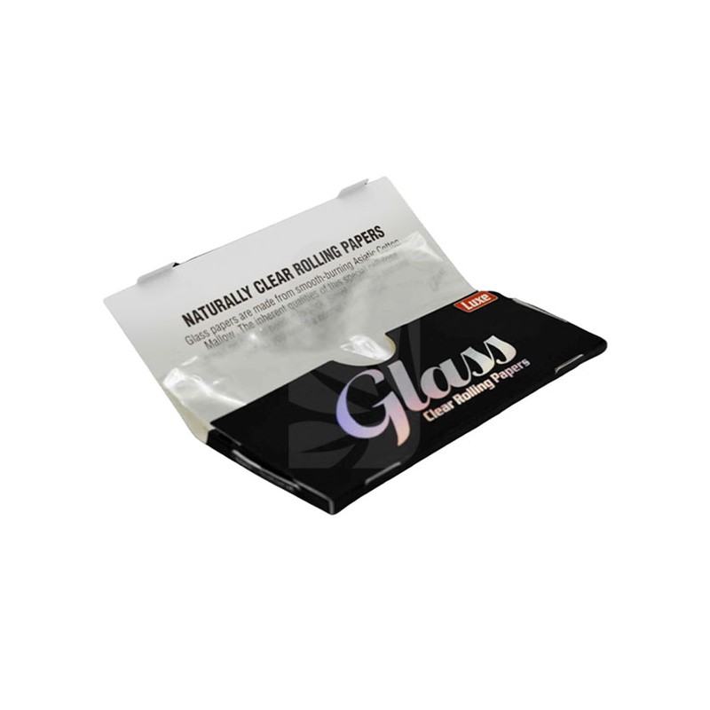 Glass Luxe King Size Transparent Rolling Papers