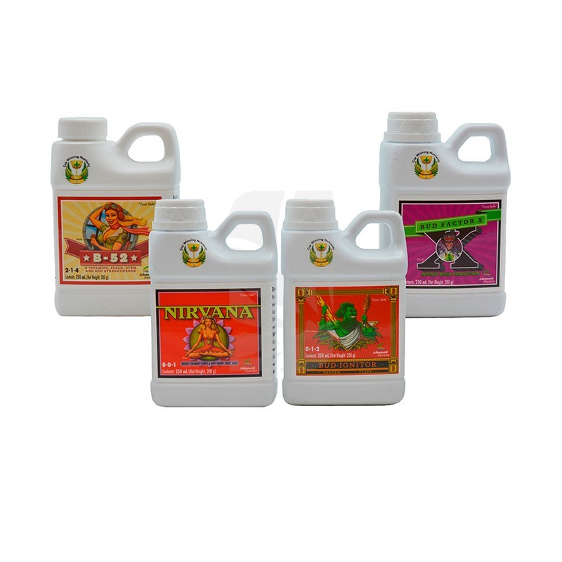 Pack Foliar Four-Pack Advanced Nutrients - 250 ml.